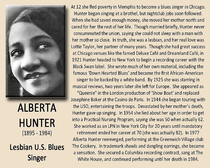 Alberta Hunter | Legacy Project Chicago