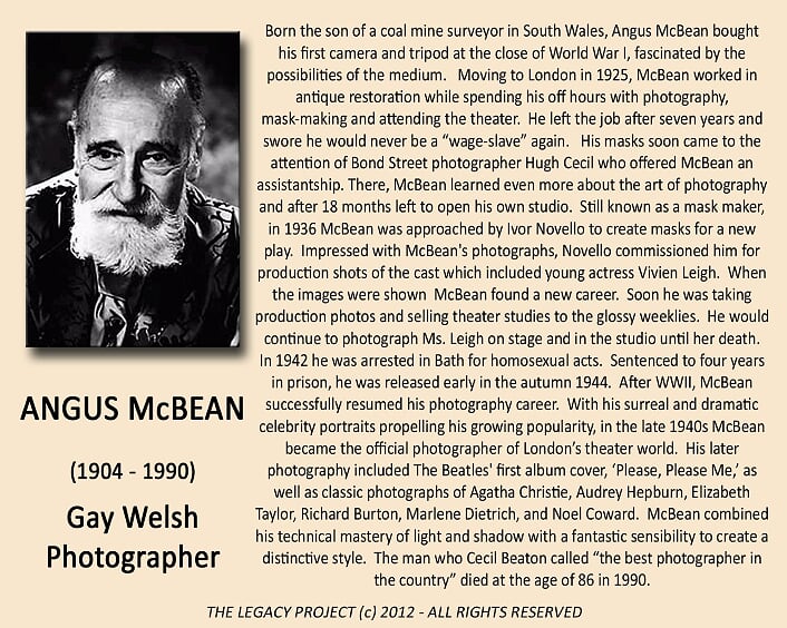 Angus McBean | Legacy Project Chicago