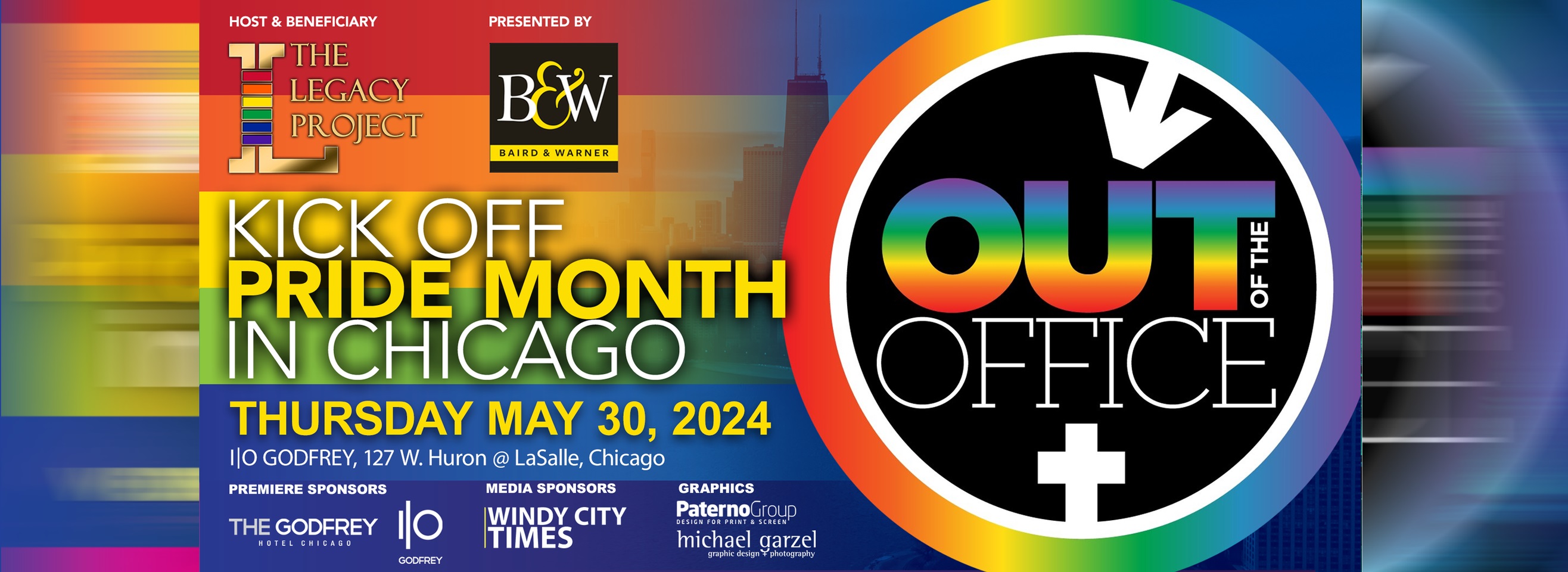 2024 OUT OF THE OFFICE Kick off Pride Month in Chicago | Legacy Project ...
